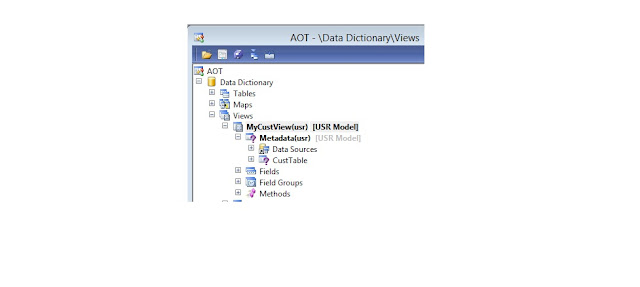 View with query outer join in Dynamics AX | Transfer Knowledge