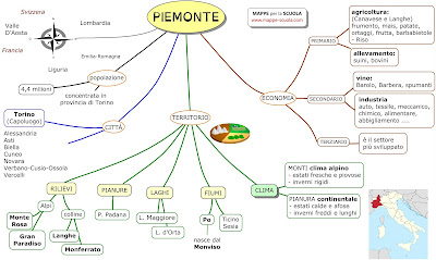 MAPPE per la SCUOLA: PIEMONTE