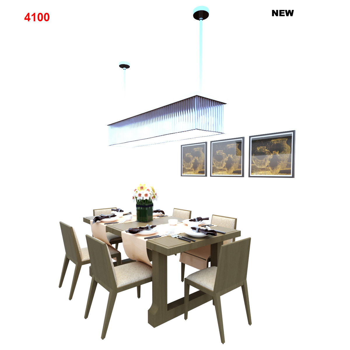 templates 3D: Kitchen & Dining