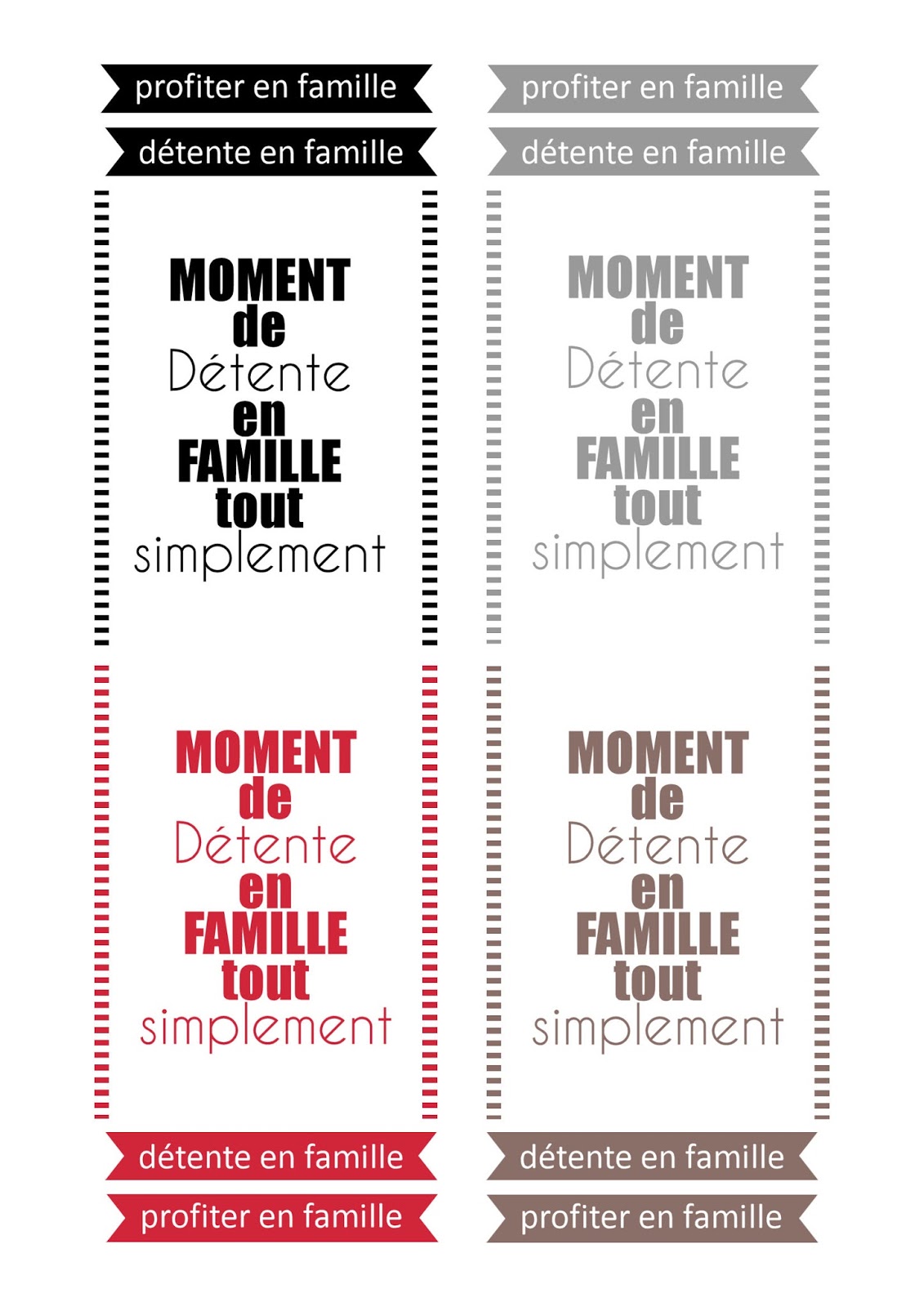 DIGITAL SCRAP : Etiquettes à imprimer