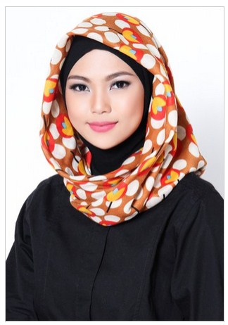 Contoh Model Hijab Modern yang Simple Terbaru 2016