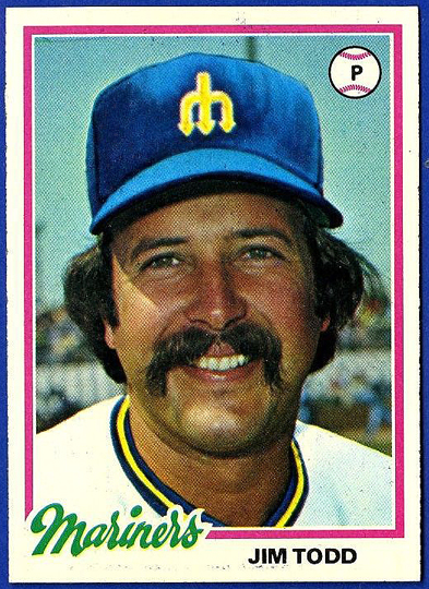 WHEN TOPPS HAD (BASE)BALLS!: AIRBRUSHING IN THE 1970'S- 1978 JIM TODD