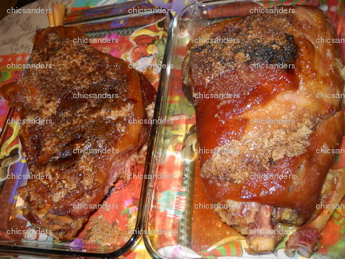 chicsanders: How to Cook Chinese Ham for the Holidays