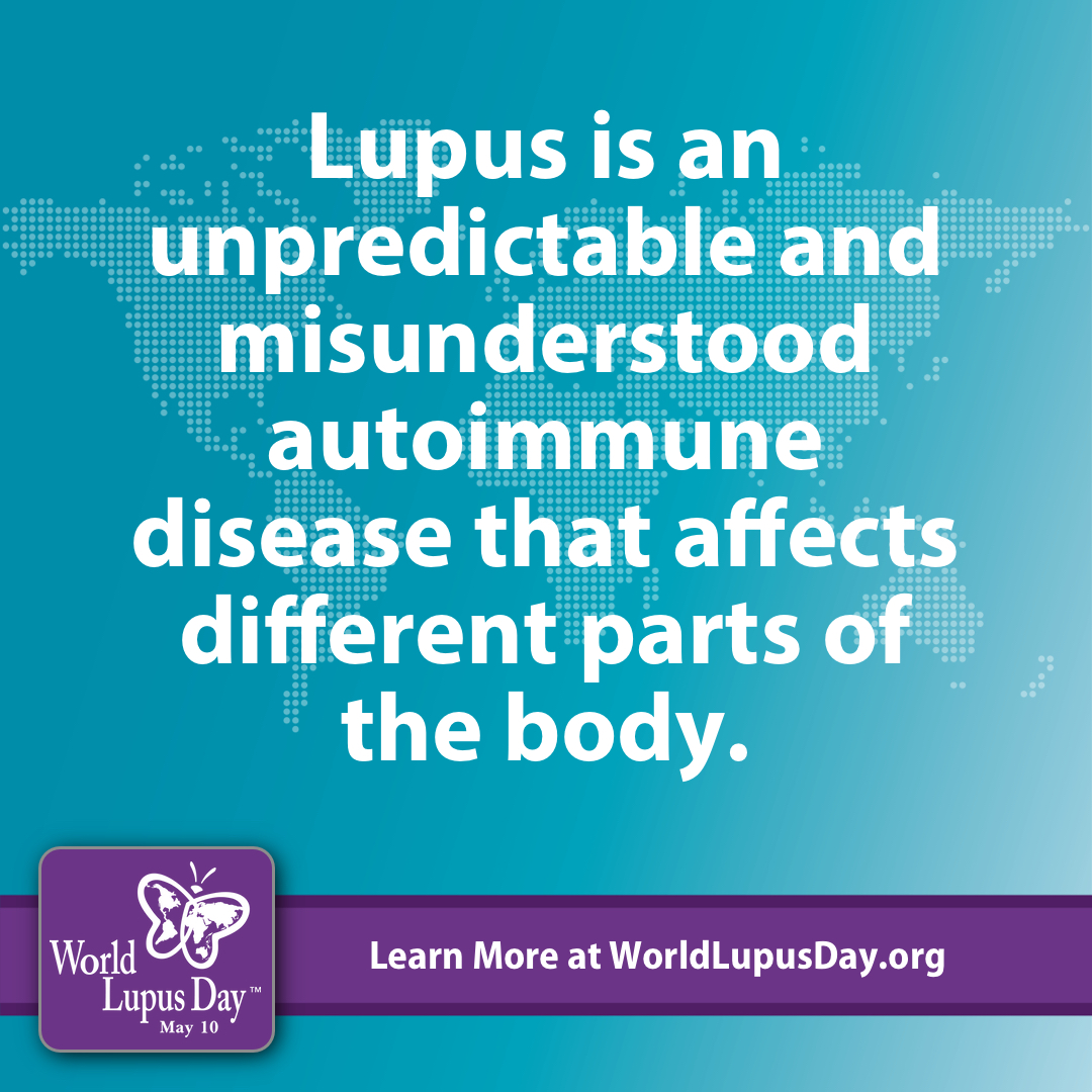 Paulistana em Oregon: 10 de maio - World Lupus Day