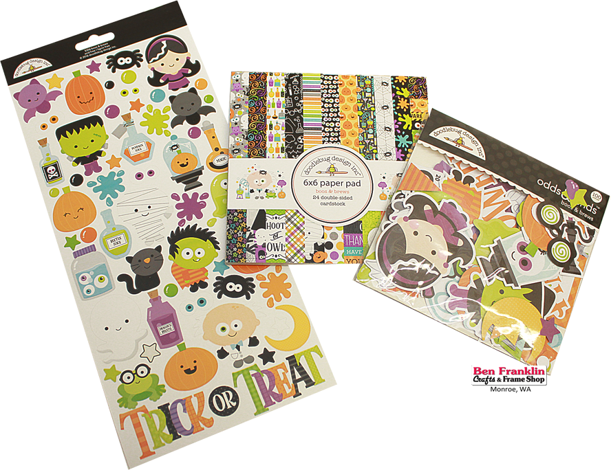 Ben Franklin Crafts and Frame Shop, Monroe, WA: Crafting with Doodlebug ...