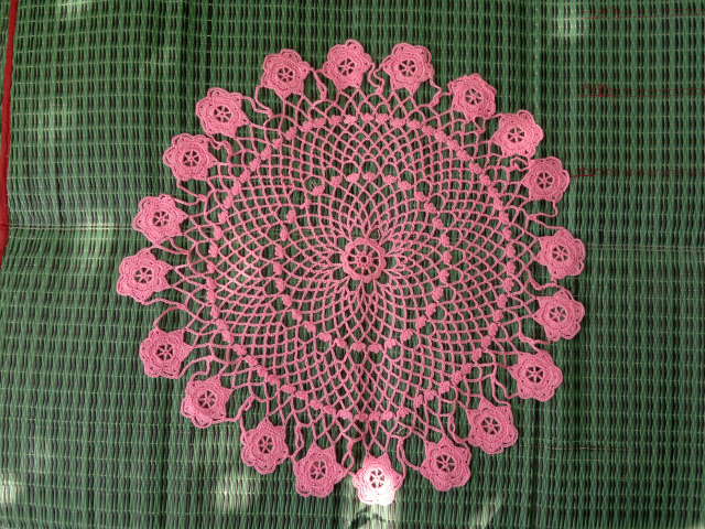 PaYai Handiwork: ผ้าคลุมพานโครเชต์ ผ้ารองพานโครเชต์