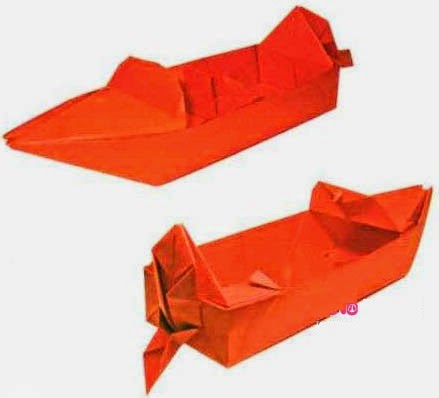 paper boat origami ~ origami instructions art and craft ideas