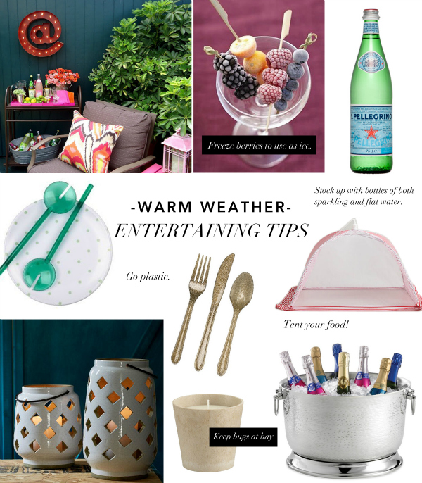 Entertaining: Warm Weather Tips - The Mama Notes