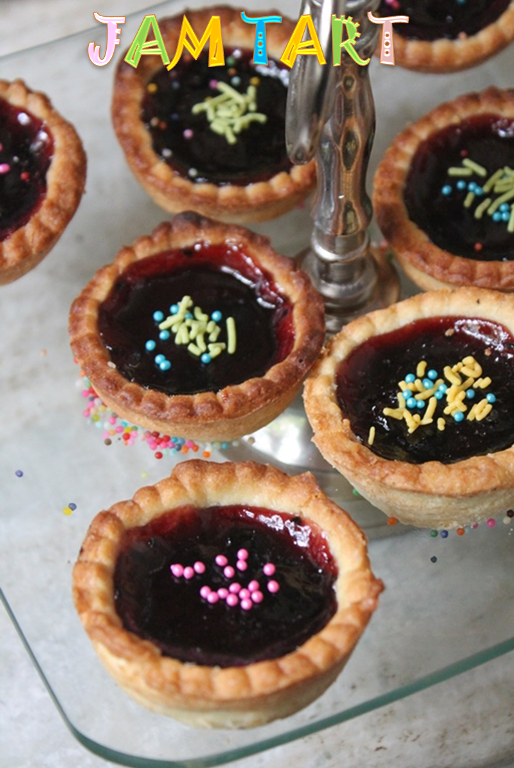 Jam Tarts Recipe - Mini Jam Tarts Recipe - Yummy Tummy