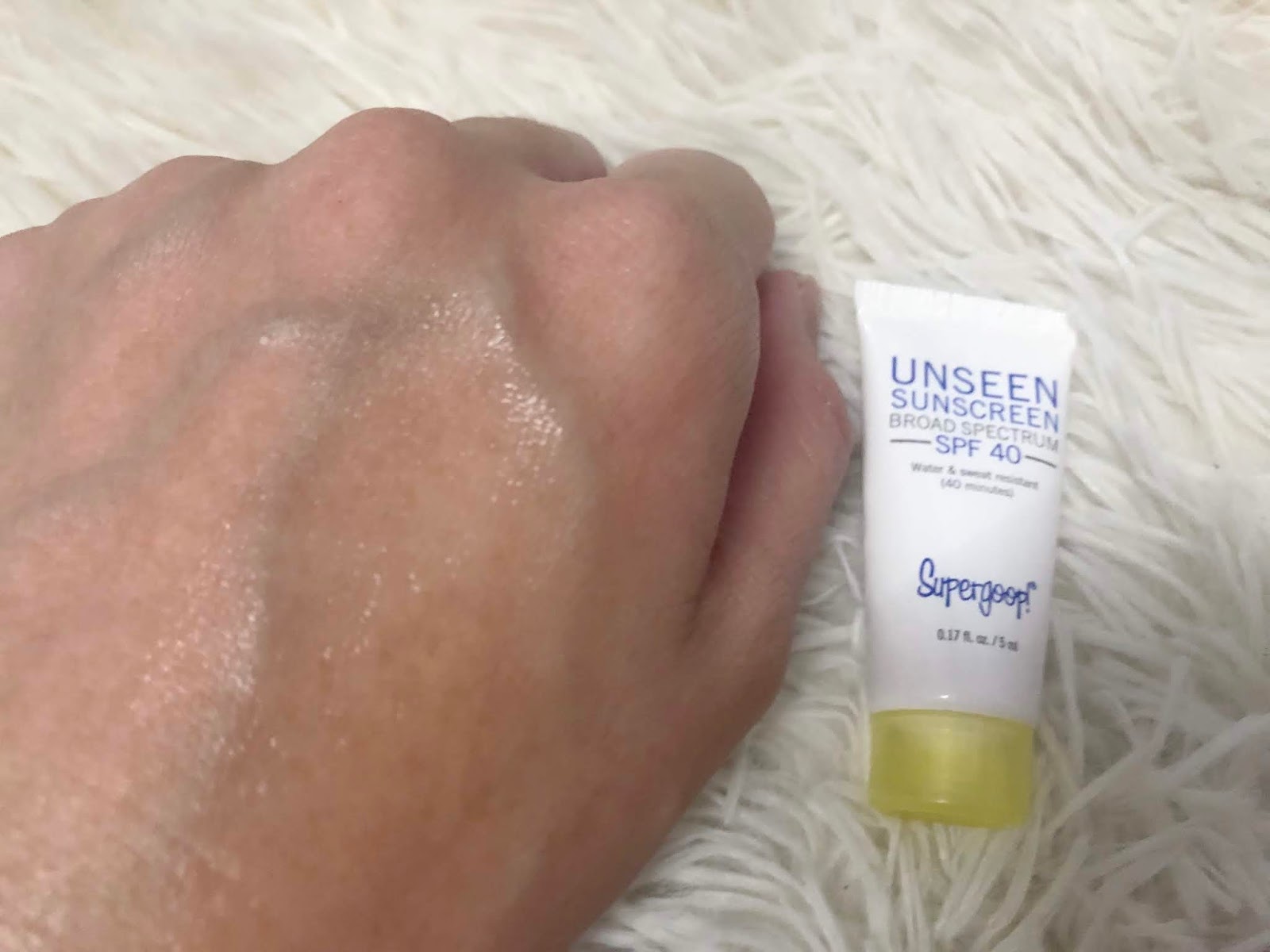 Supergoop Unseen Sunscreen Broad Spectrum SPF40 ~ IMAN ABDUL RAHIM