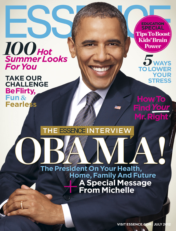 The X-Stylez: President Obama gets DAPPER for the July cover of Essence ...