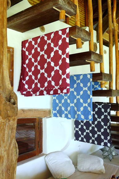 belle maison: Katherine Rally Textiles