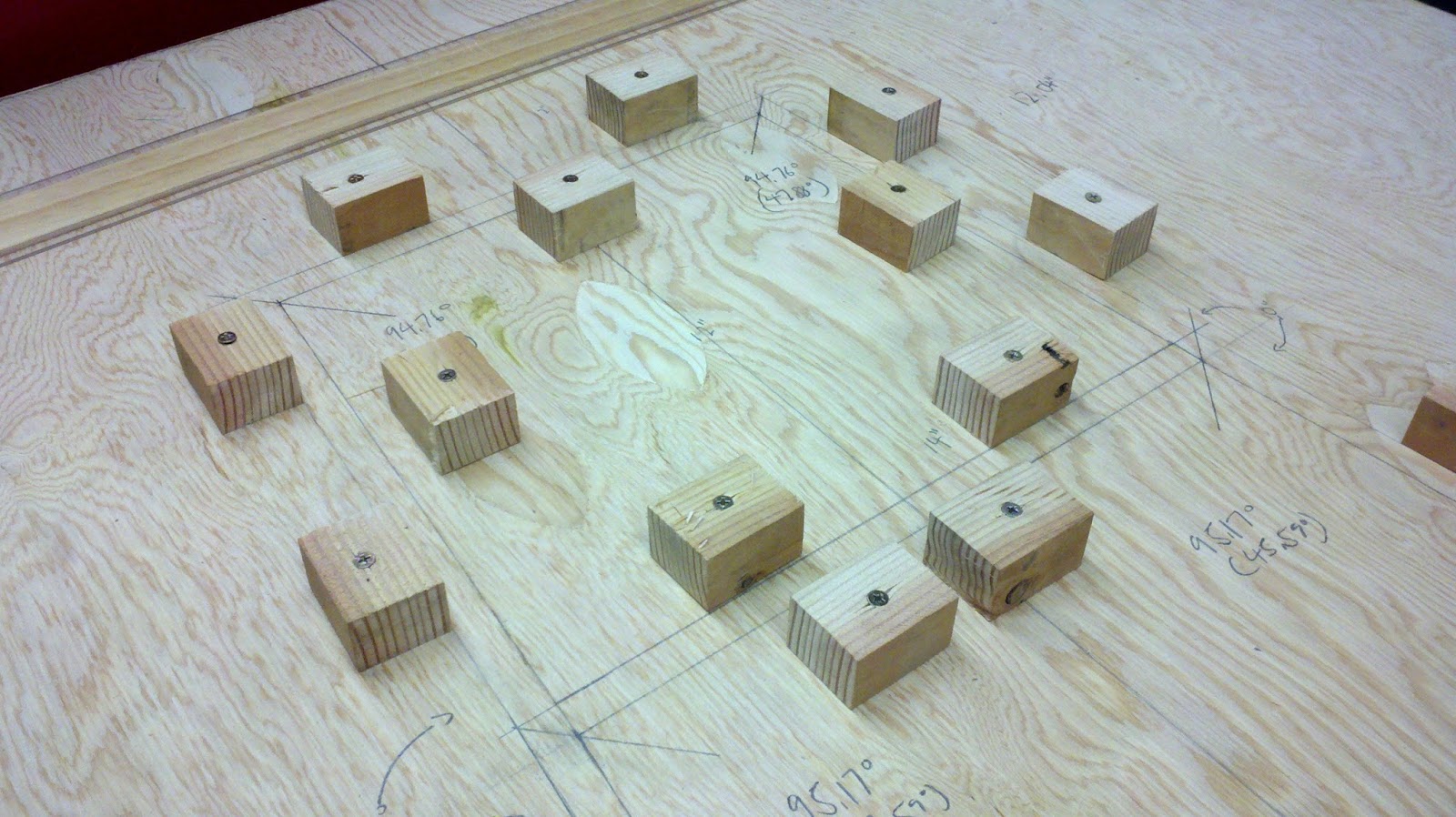 CSULA Baja SAE: Bottom frame jigs made