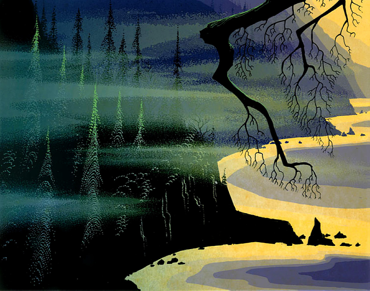 Eyvind Earle | Walt Disney illustrator | Tutt'Art@ | Pittura * Scultura ...
