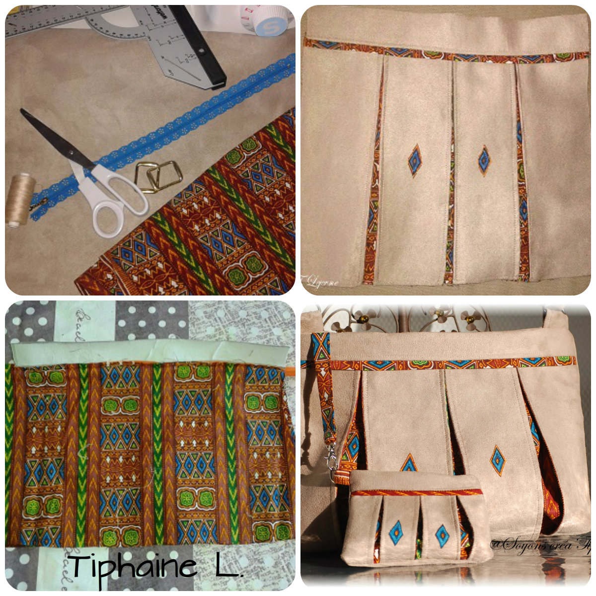 Du Fil et Des Aiguilles: Le sac à soufflets - Défi Couture