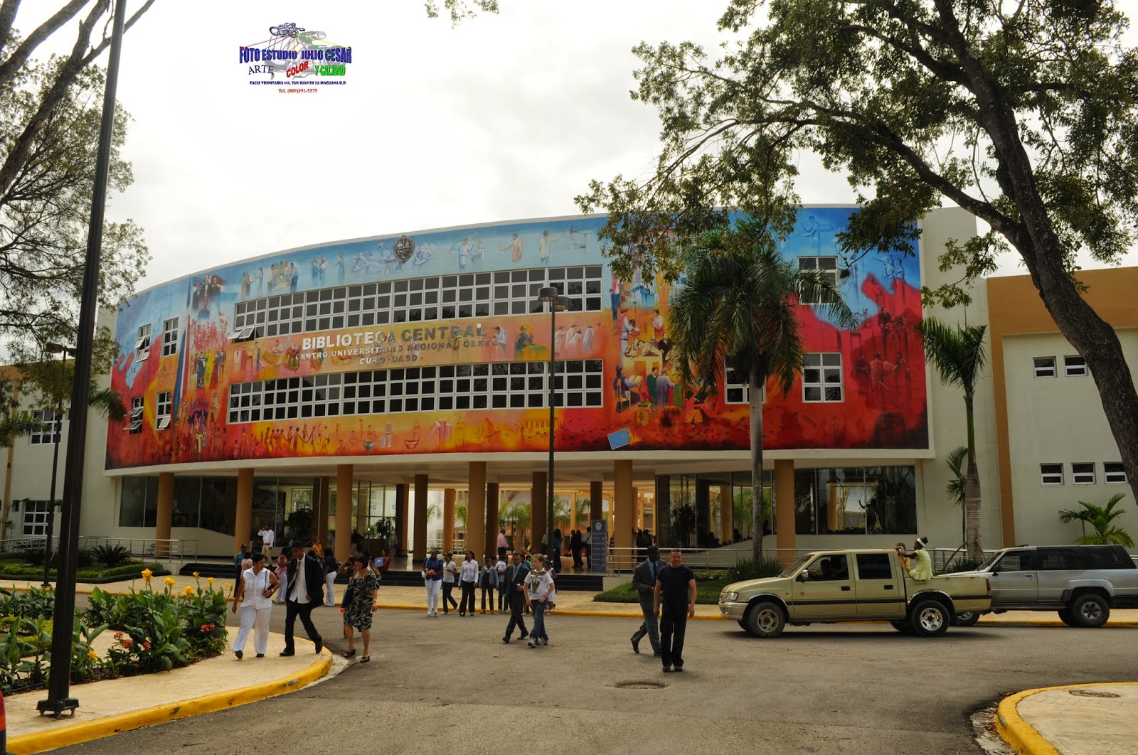 San Juan En Imagenes: PARTE FRONTAL DE LA UNIVERSIDAD AUTONOMA DE SANTO ...