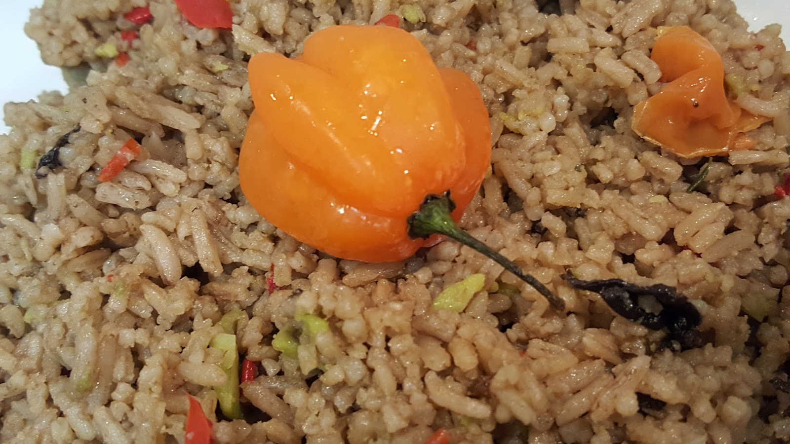 My try at Diri Djon Djon aka Haitian Black Rice