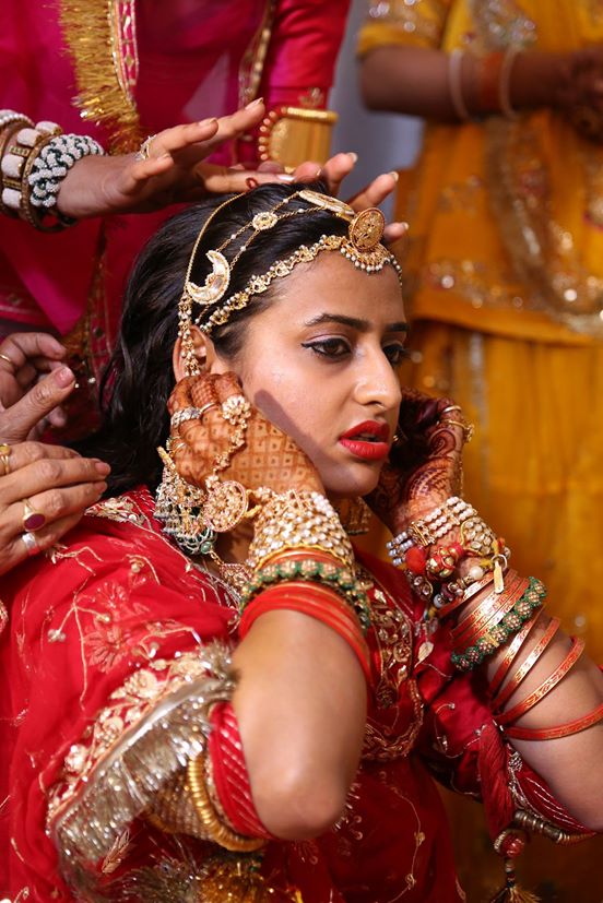 Rajputi Culture: Rajputi jewellery: 'Rakhdi', 'Sheeshphool ...