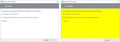 Create your own MDT Final Summary wizard with PowerShell | Syst & Deploy