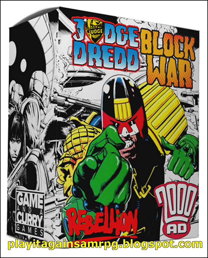 Play it again, Sam: Game And A Curry anuncia Judge Dredd: Block War, un ...