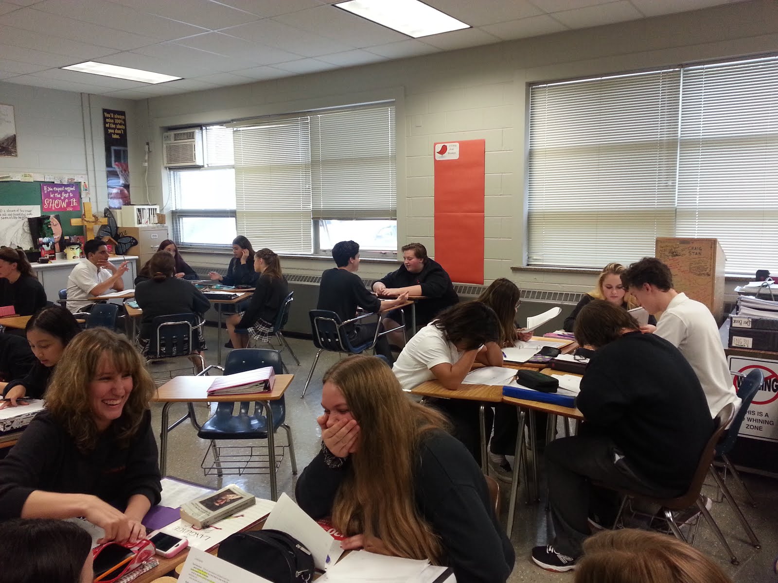 English Department: Gr. 11 English Class