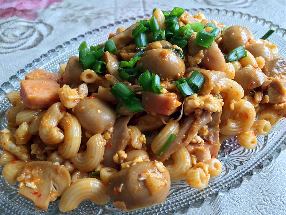 Fried Macaroni by Rachel Leong