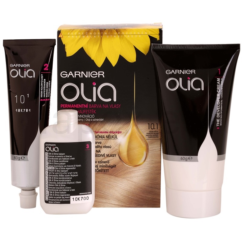 PROBANDO LA COLORACIÓN SIN AMONIACO OLIA DE GARNIER