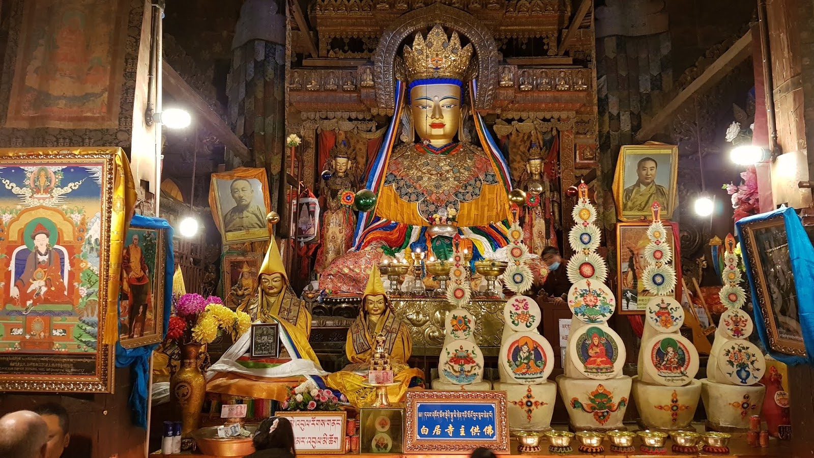Nomadic Joe: Inside of Palkor Chode Monastery