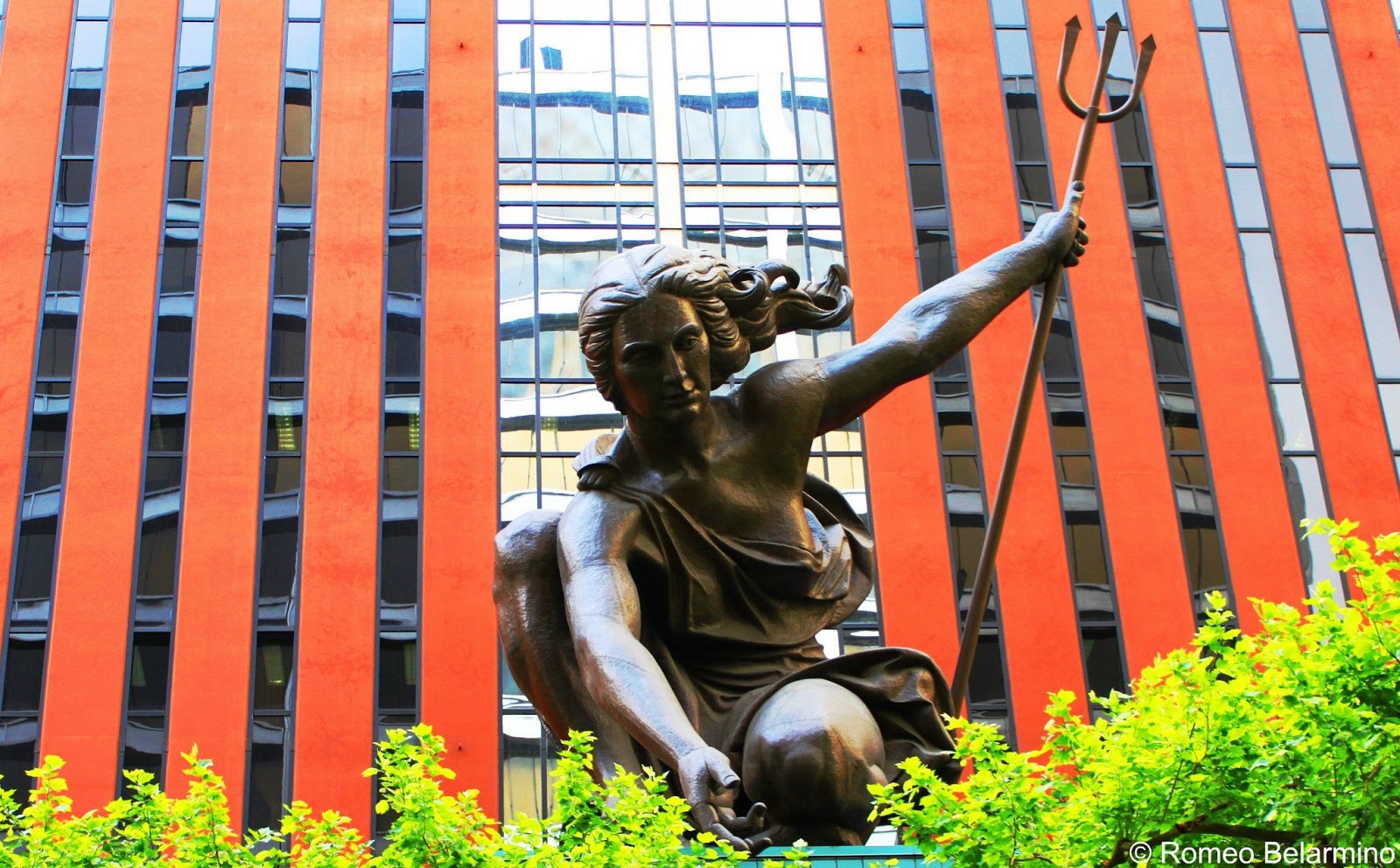 Arrival Of Portlandia Statue