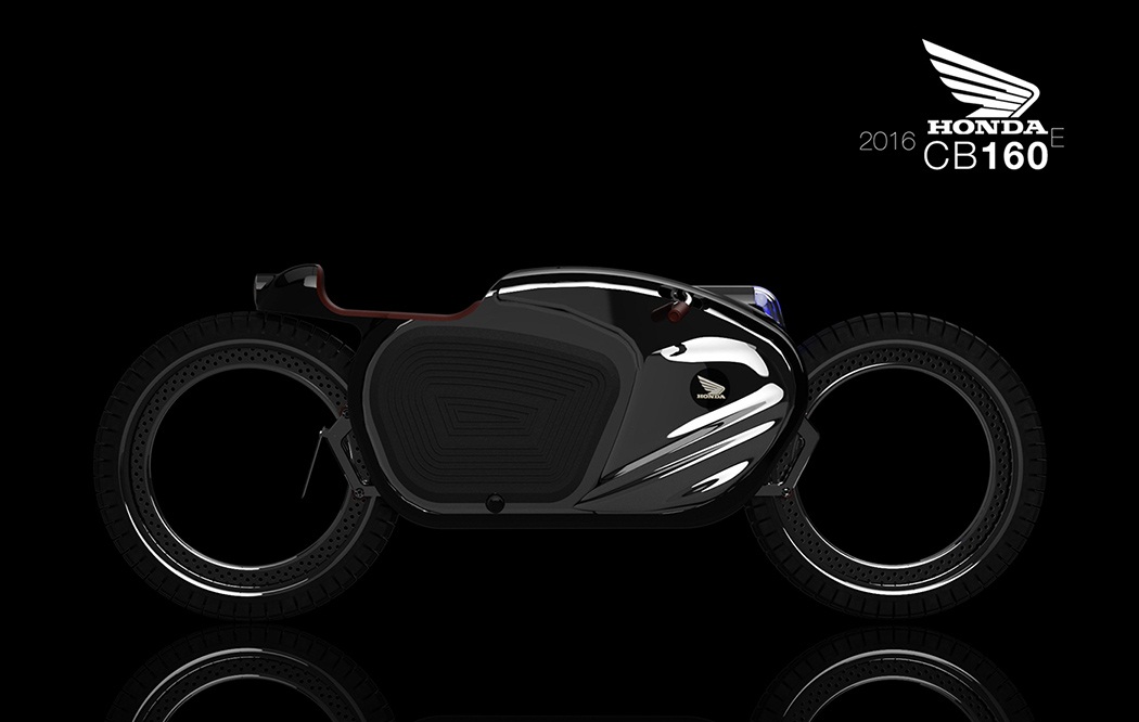 Últimas Tendencias: El concepto de motocicleta Honda CB160E fusiona el ...