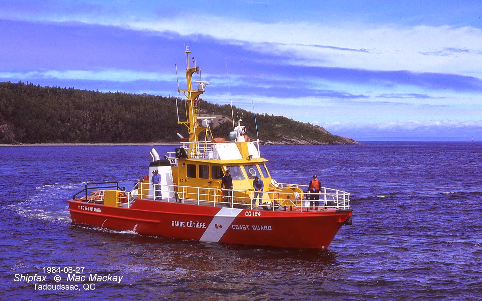 Shipfax: Canadian Coast Guard - a new book and a look back - Part 1
