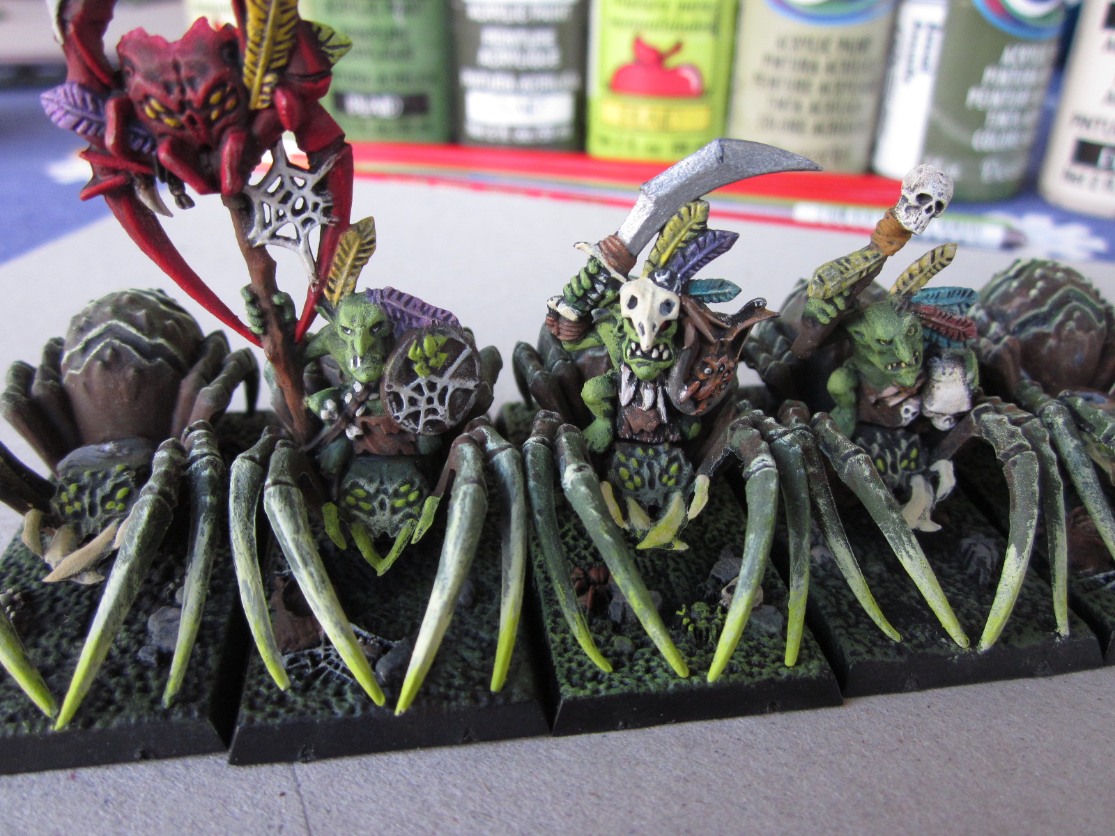 HendersonWorks: Warhammer - Goblin Spider Riders