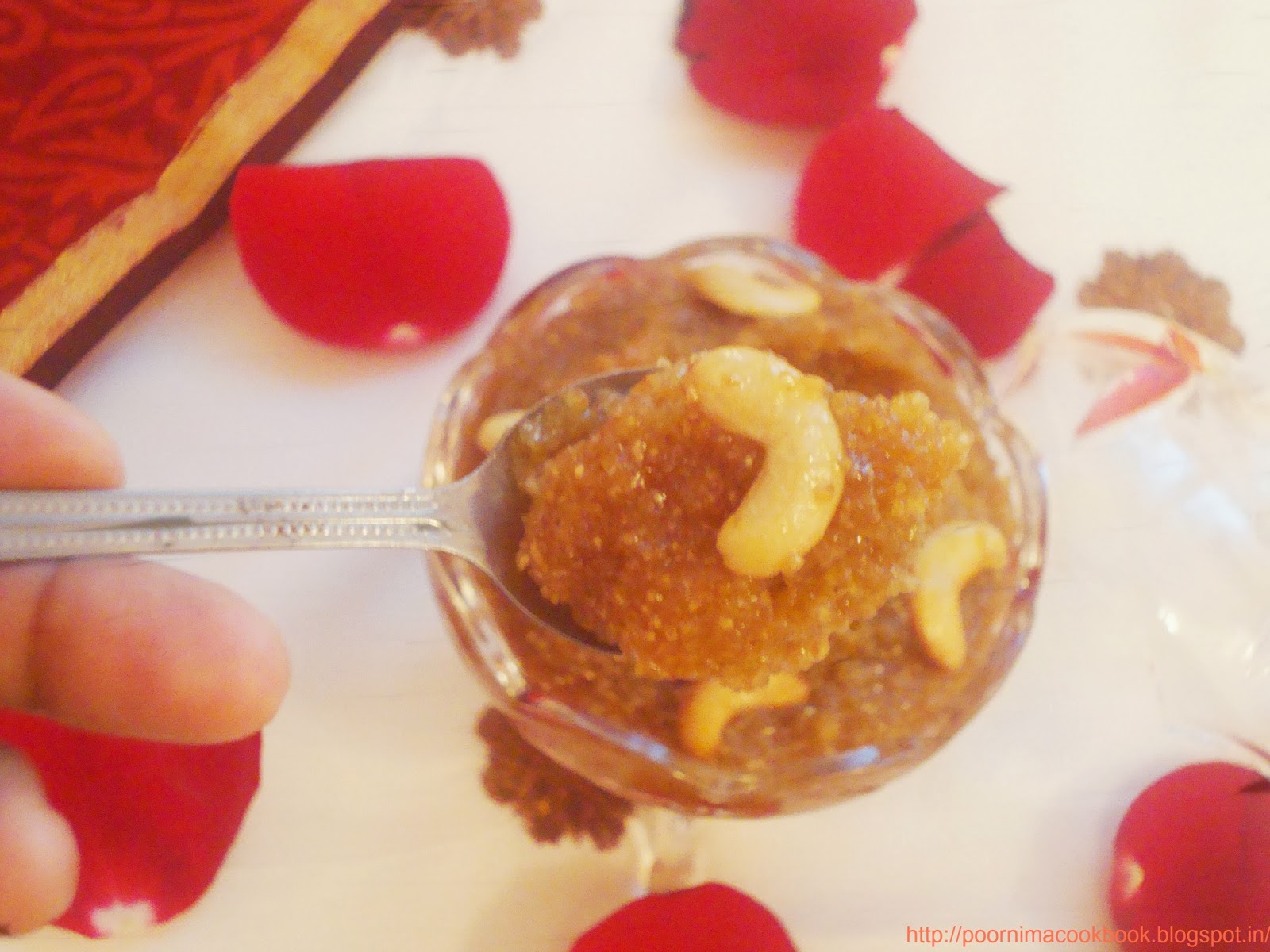 Poornima's Cook Book: Rajasthani Lapsi (with Jaggery) / Broken Wheat Sweet