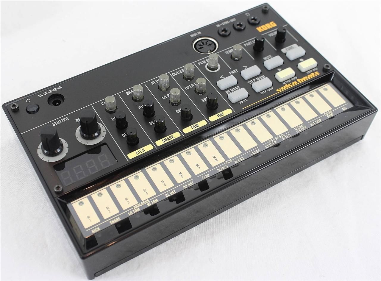 MATRIXSYNTH: Korg Volca Beats Analog Loop Synthesizer