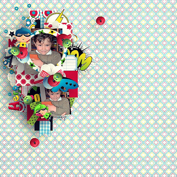 Chouk77 Designs: I'm a super hero ! + freebie