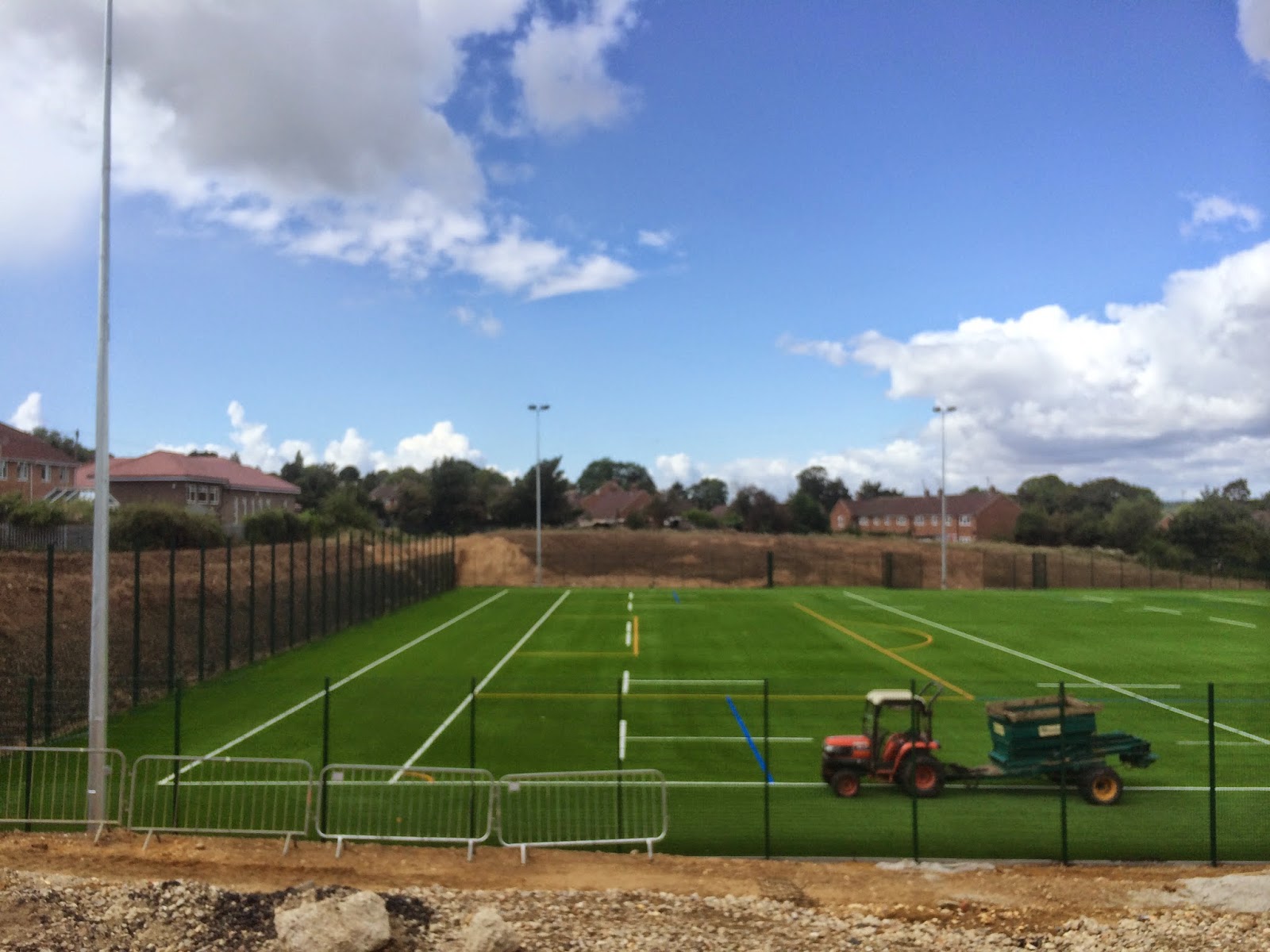 Halliday Lighting: Weydon School Football & MUGA Floodlighting Project