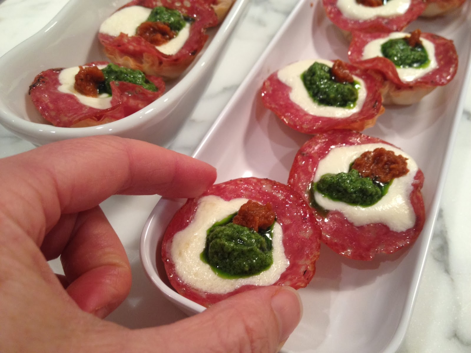 The Full Plate Blog: easy holiday appetizer: red and green antipasto ...