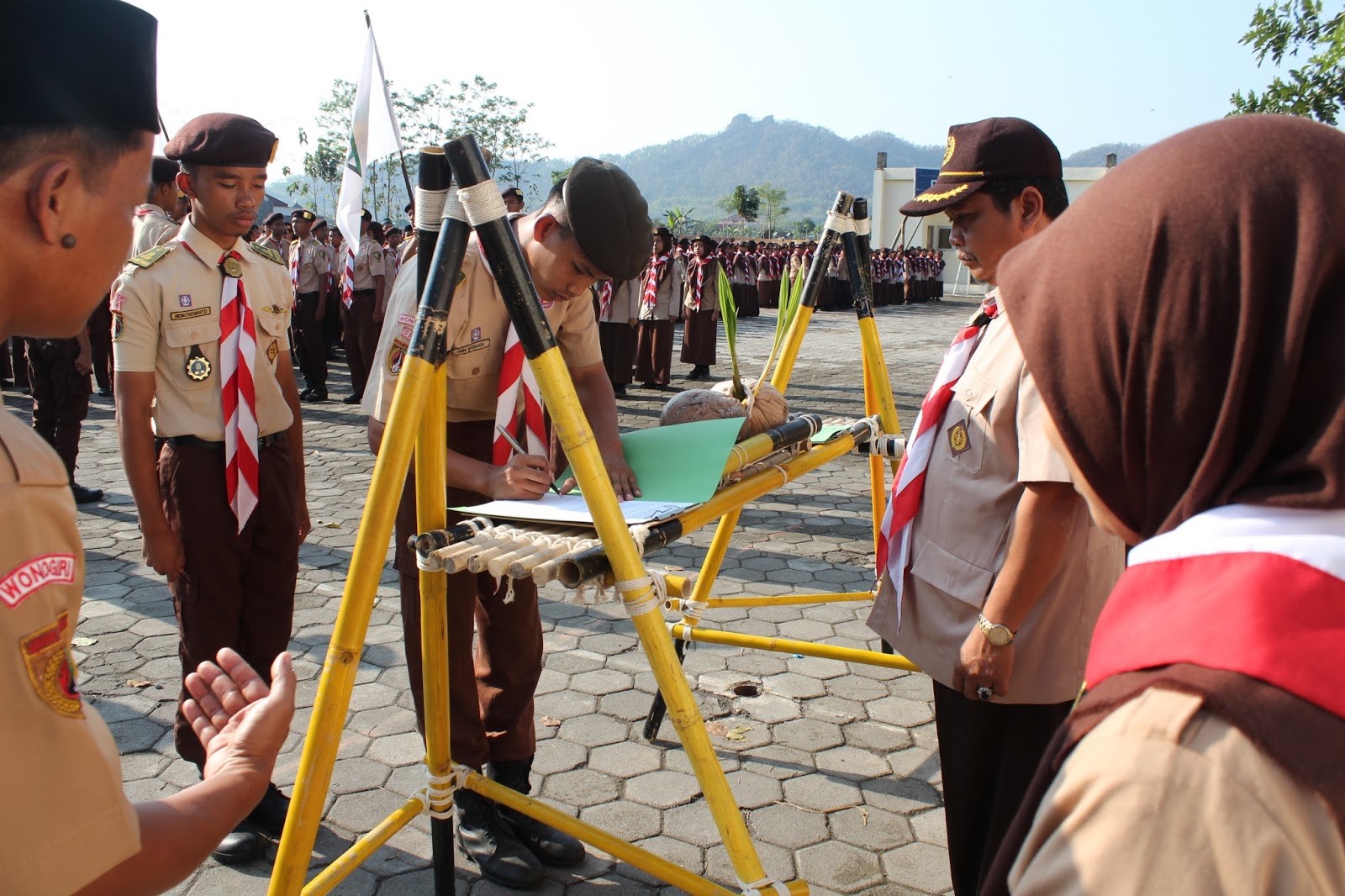 PELANTIKAN DEWAN AMBALAN 2017 - 2018 - PRAMUKA MAN WONOGIRI