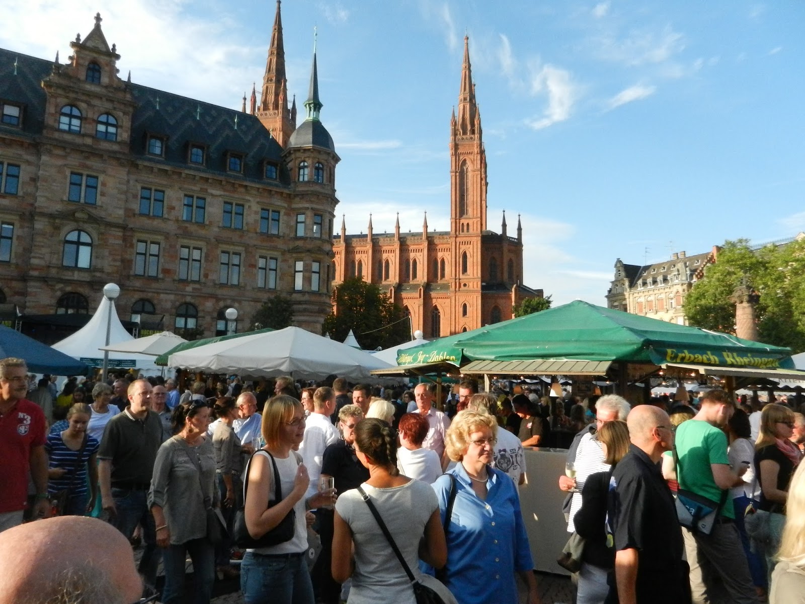 schiller-wine: Impressions from the Rheingau Wine Festival in Wiesbaden ...