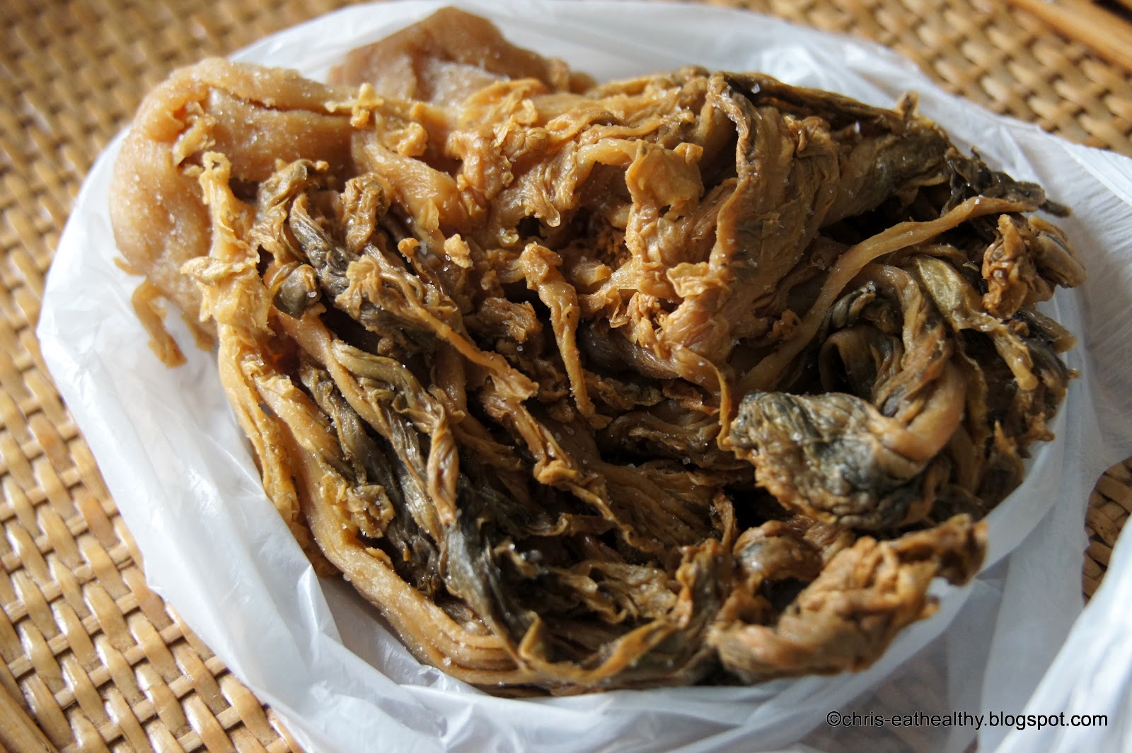 chris-eathealthy: Pork, Bamboo Shoot and Tianjin Preserved Vegetable Stew