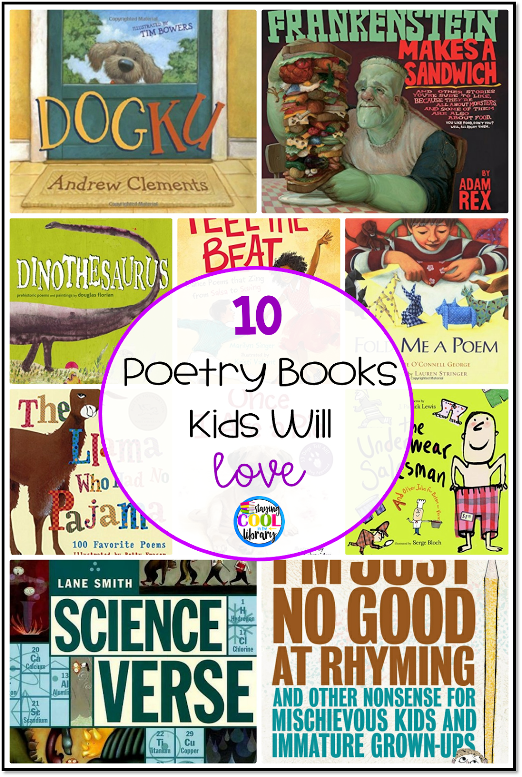10 Poetry Books Kids Love! | Staying Cool in the Library