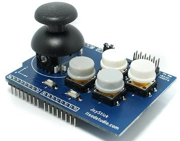 Utilizar Shield Jostick en Arduino Uno ~ LiNuXiToS