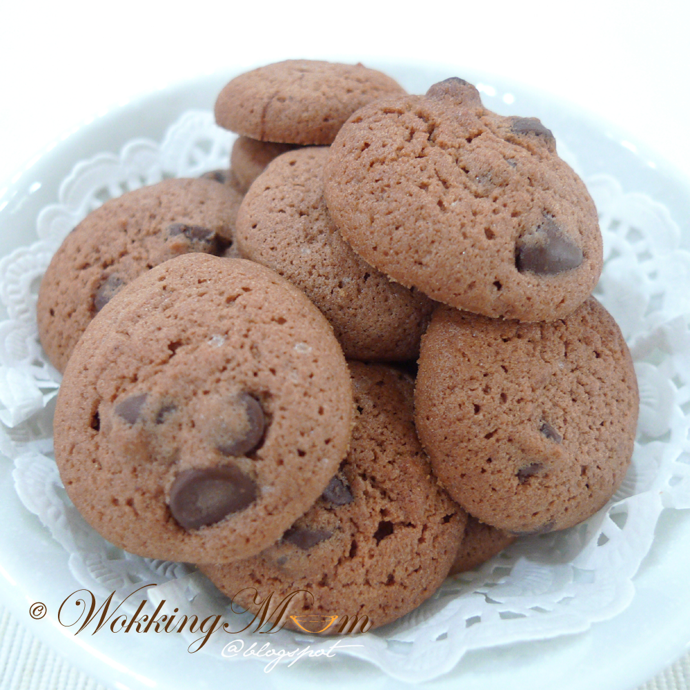 Let's get Wokking!: Coco Chocolate Chip Cookies | Singapore Food Blog ...