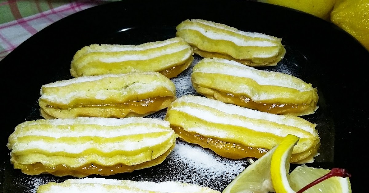 resep masakan & kue: Resep Cara Membuat Eclair Vla Lemon Curd
