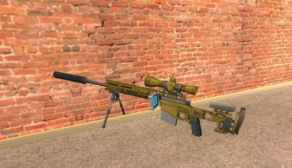 MSR Silencer + HBR Sight | GTAind - Mod GTA Indonesia