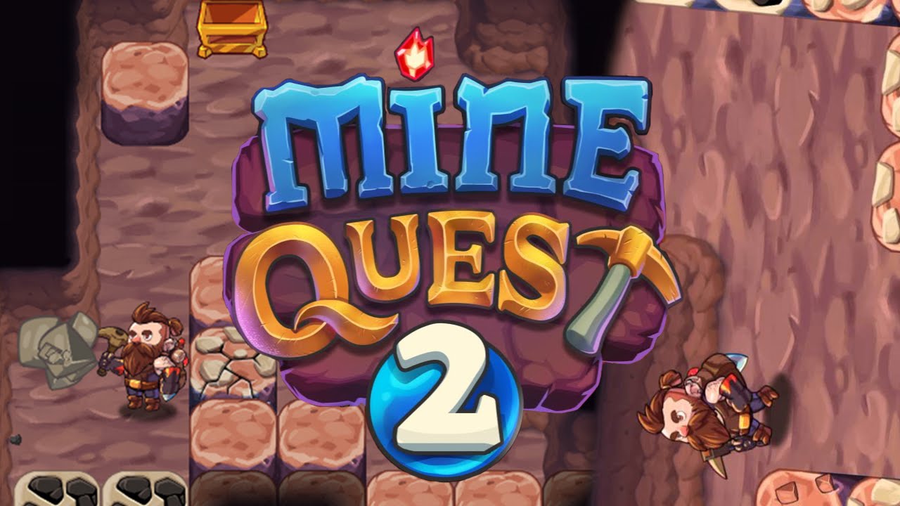 Mr. Beard Gaming: Mine Quest 2 - Mining RPG Mobile Game Review!