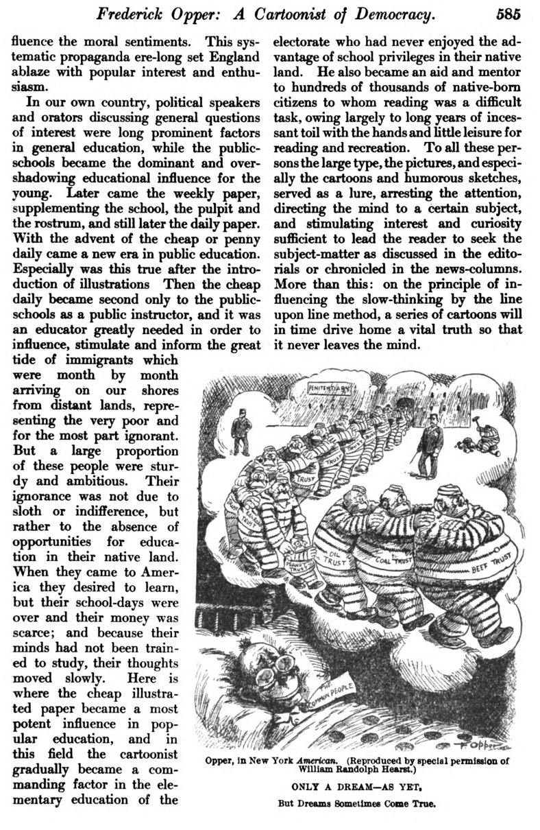 Yesterday’s Papers: Frederick Opper: A Cartoonist of Democracy