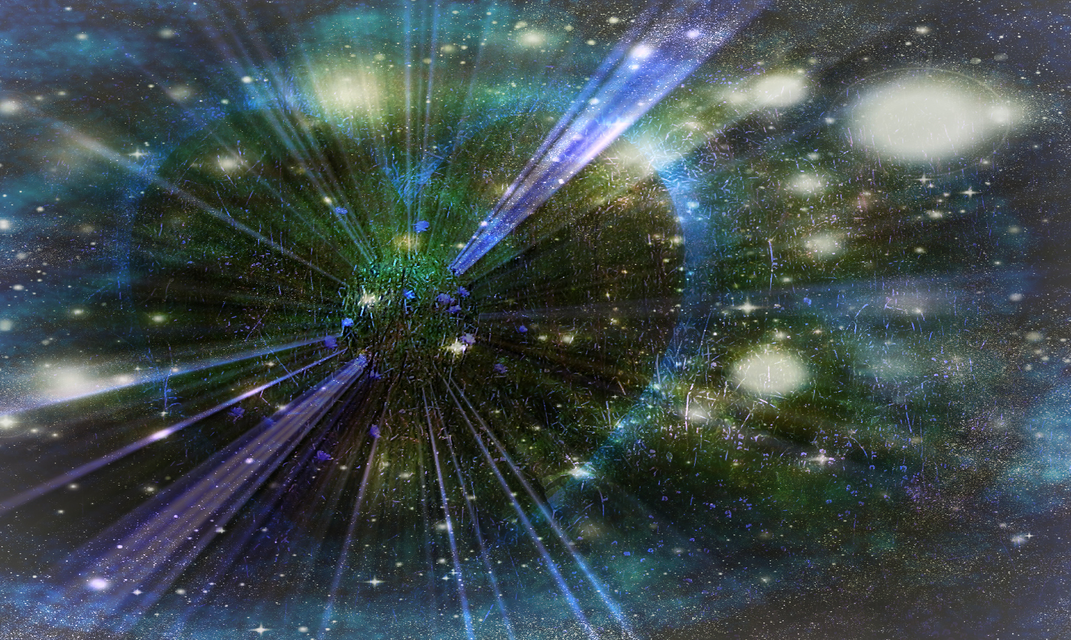 Allsparklesofnow: Space Heart Grass