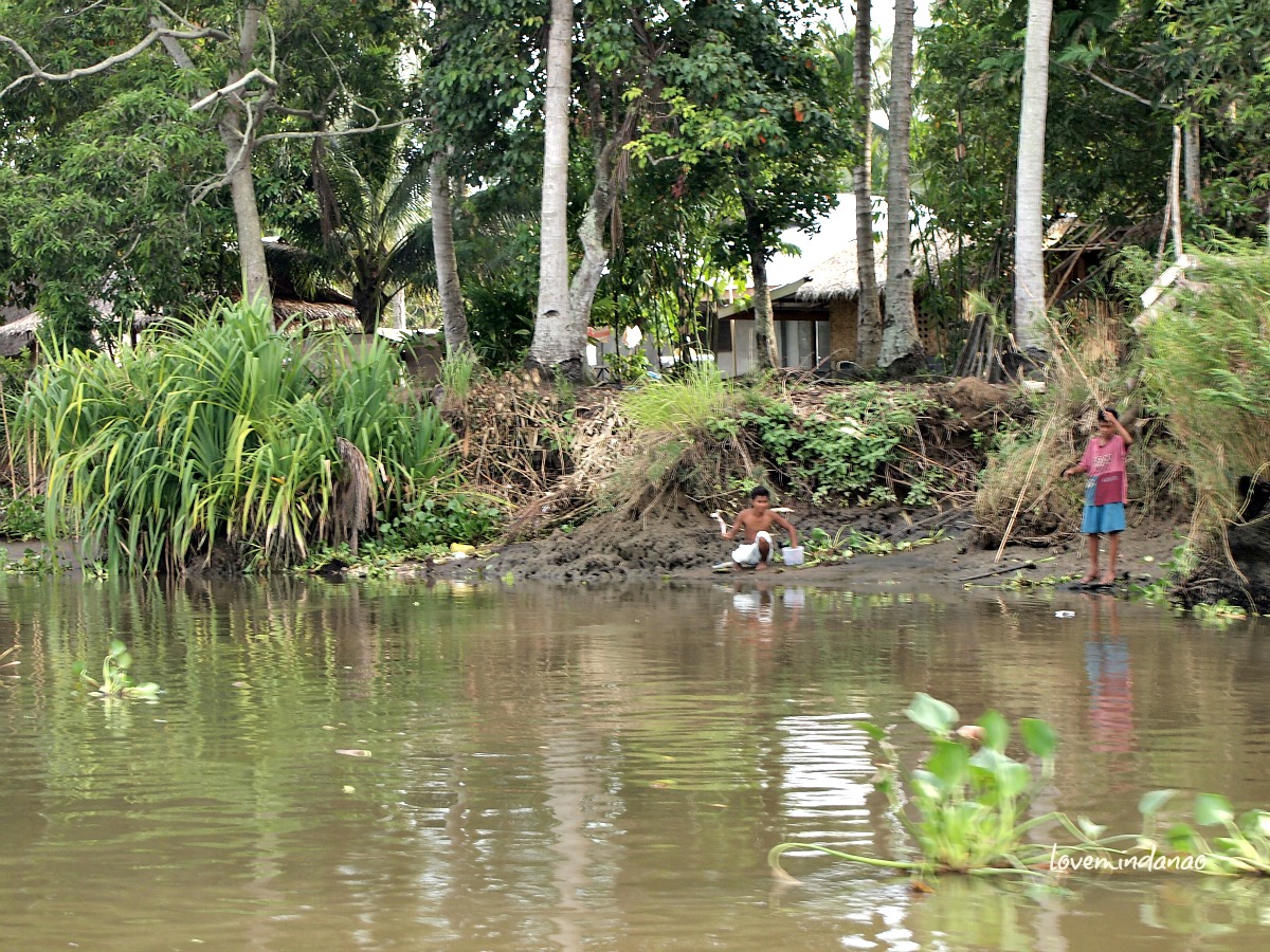 There is a regular single trip of pumpboat that caters the ...