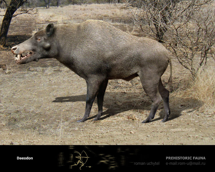 Escenarios prehistóricos: Daeodon